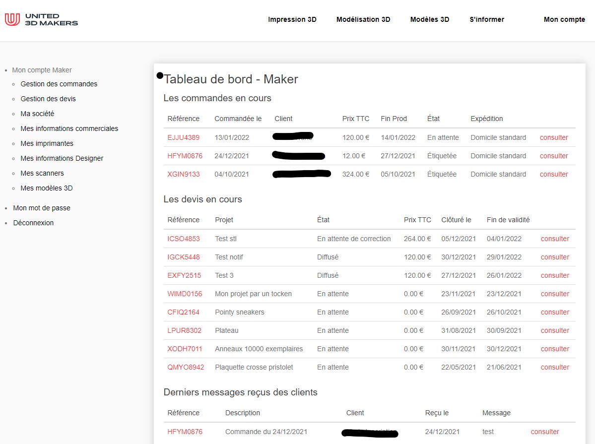 Comment définir mes scanners ? - United 3D Makers